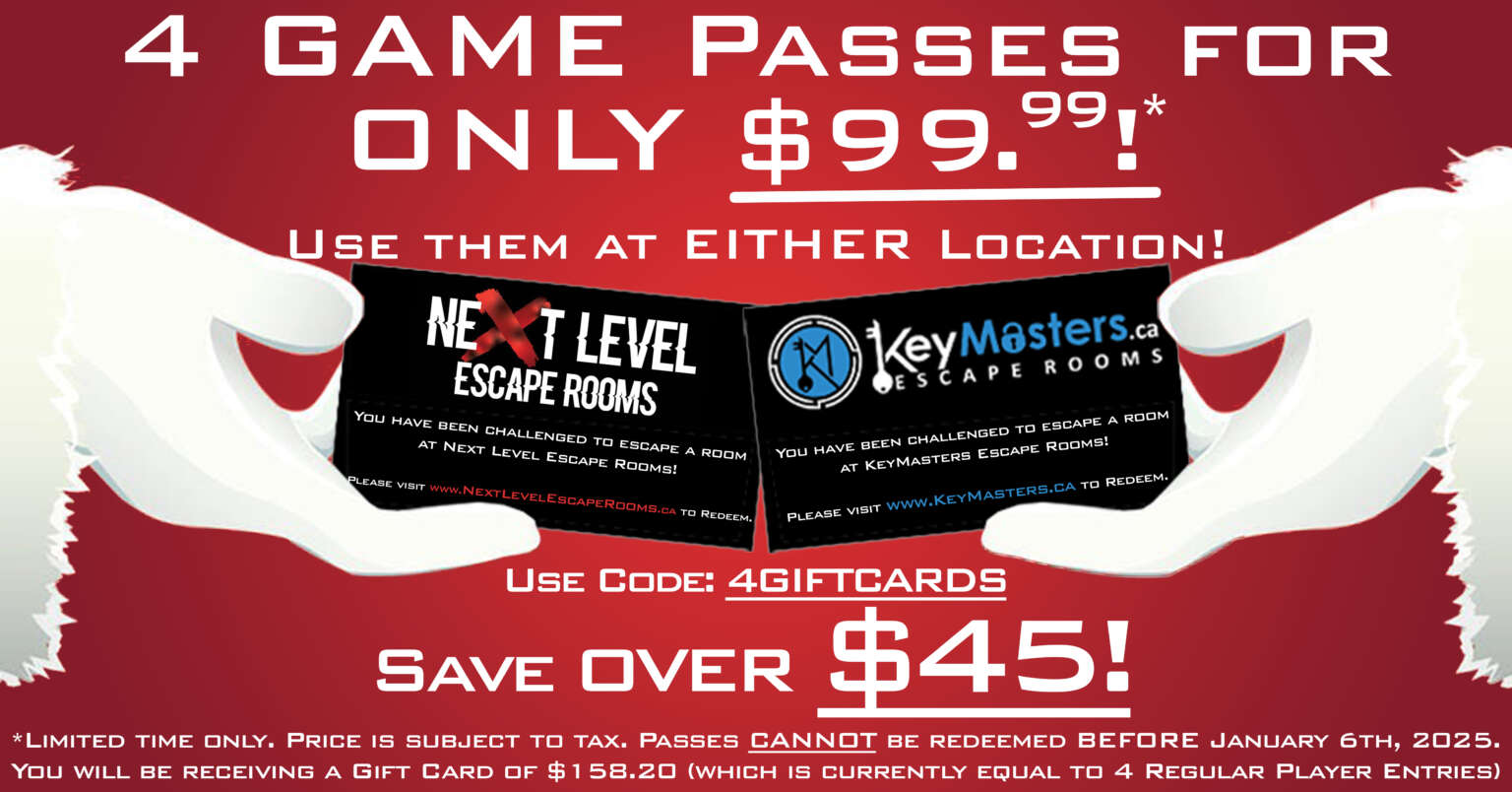 KeyMasters Escape Rooms Hamilton - 5-Time Diamond Award Winner